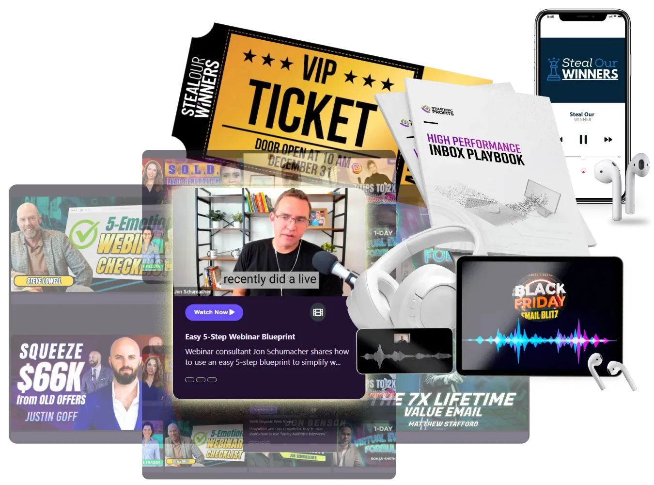 Summit VIP Offer Upsell - Steal Our Winners