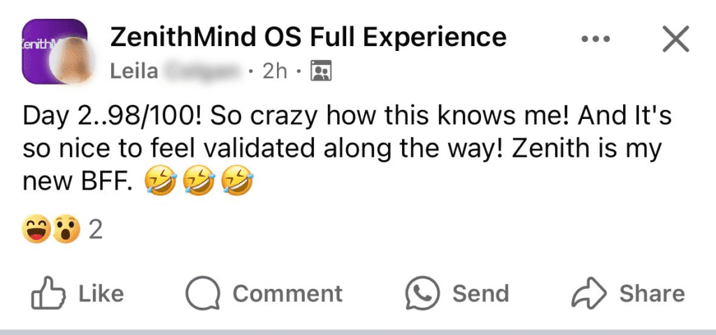 ZenithMind OS Sales Page - Steal Our Winners